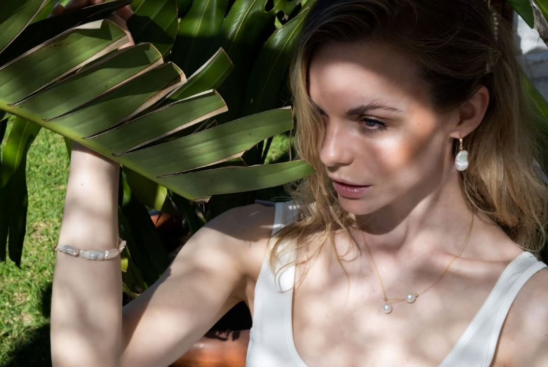Perfectly Imperfect Baroque Pearl Collection - Unique, Handcrafted